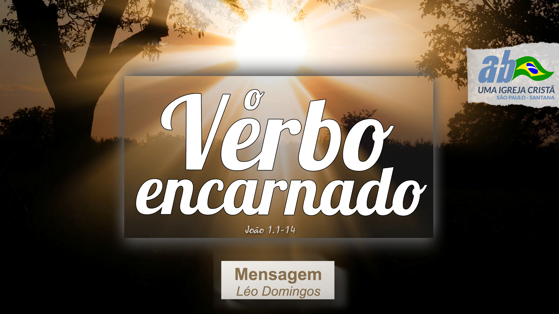 O Verbo Encarnado - Léo Domingos - Ação Bíblica do Brasil